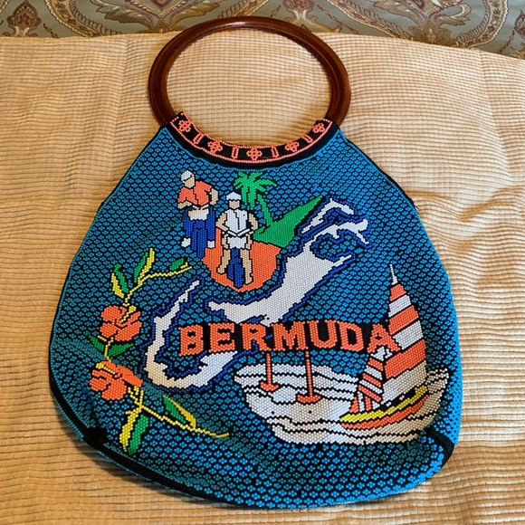 Bags | Vintage Bermuda Beaded Bag Purchased In Bermuda In The Early 7s ...